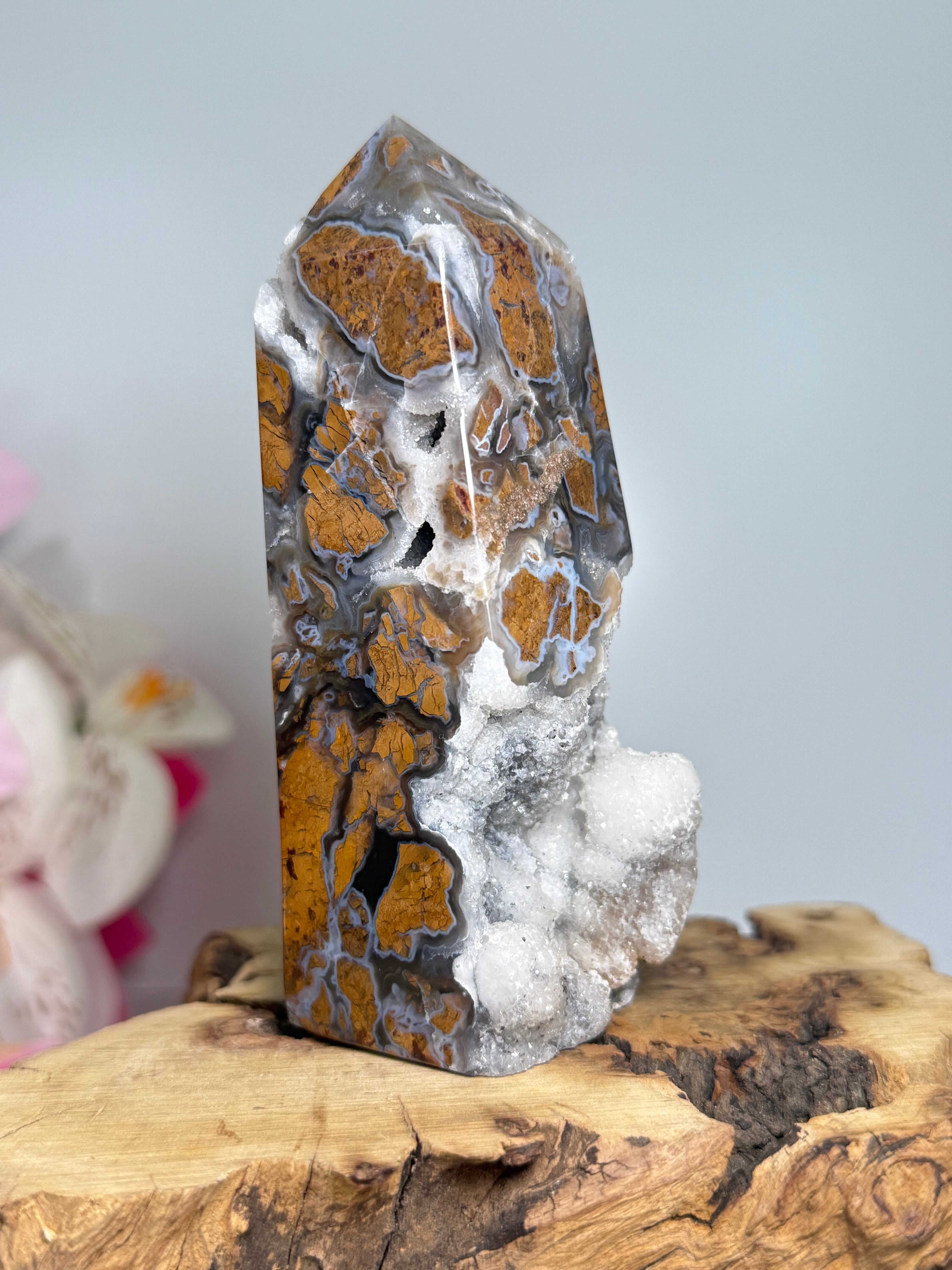 Brecciated Jasper Tower (Indonesia) – The Crystal Odyssey